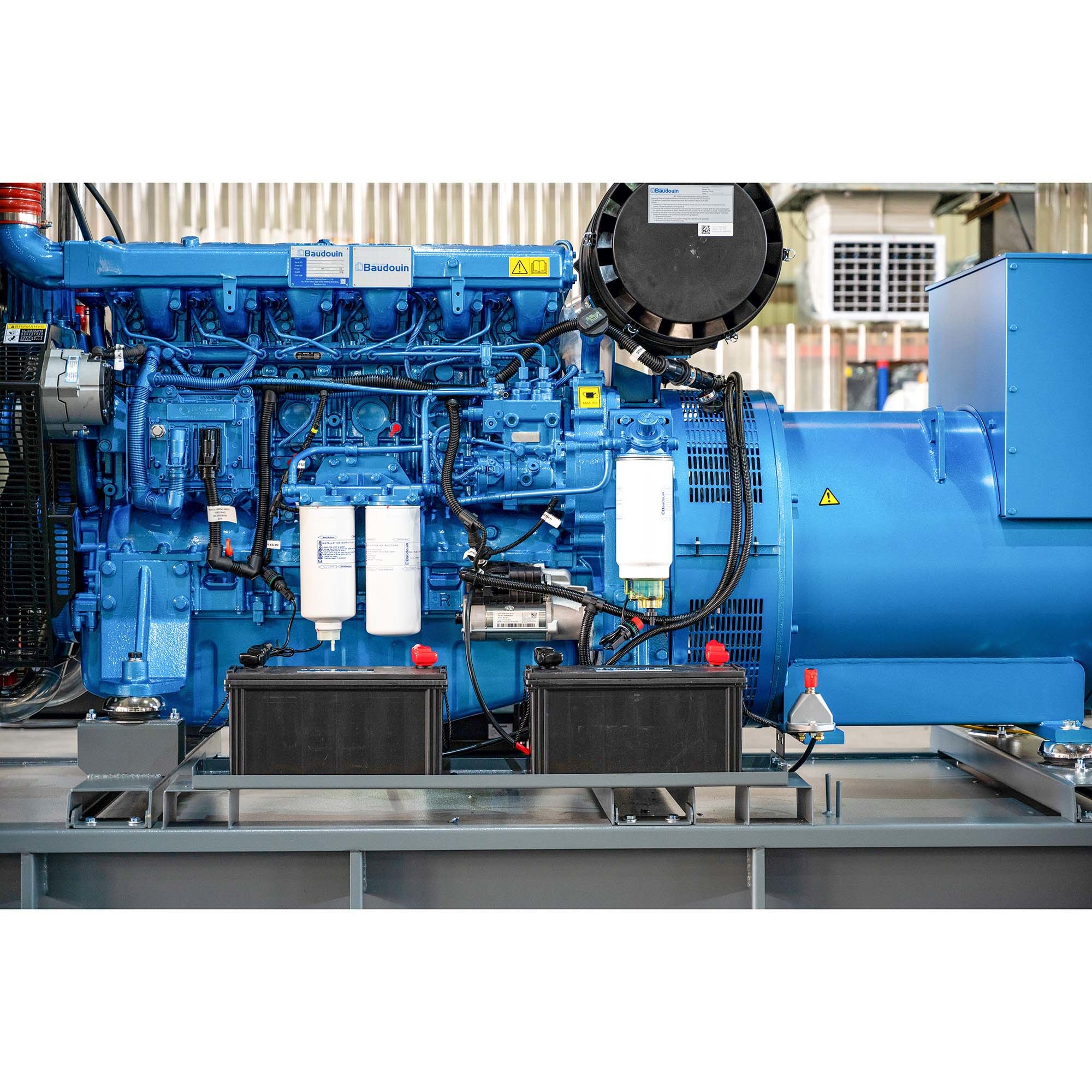 1375KVA Super Silent Diesel Genset 1100kW BAUDOUIN Engine